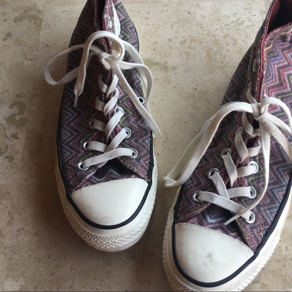 Converse | Shoes | Fun Pattern High Top Converse | Poshmark